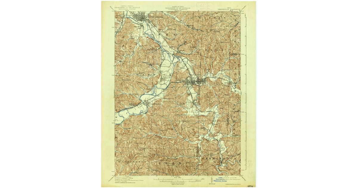 1910s Maps of Dover, OH | Pastmaps