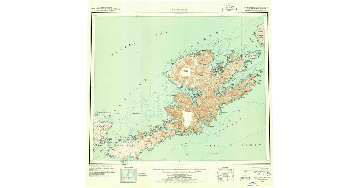 Old Maps of Biorka, AK | Pastmaps