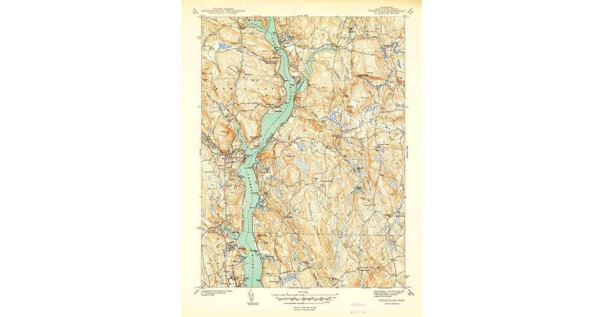 1940s Maps of New London, CT | Pastmaps