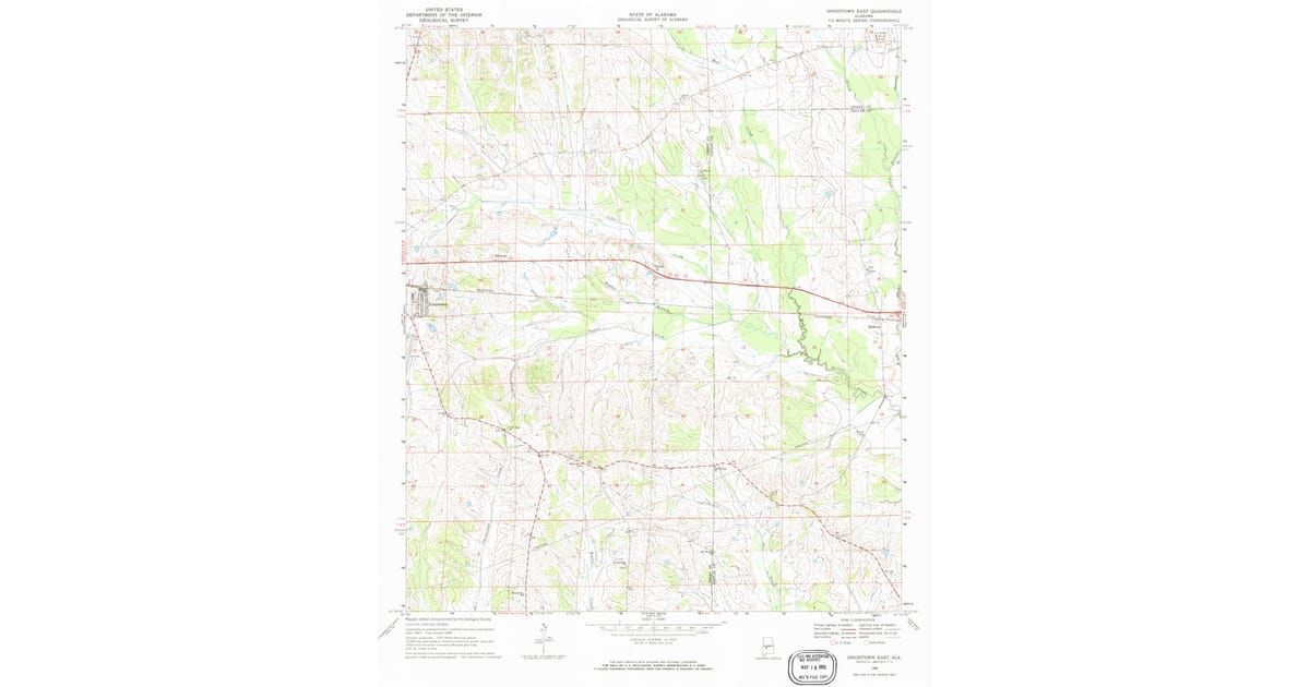 1960s Maps of Dallas County, AL | Pastmaps