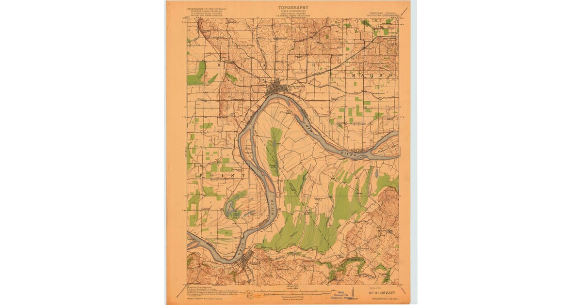 Old Maps of Mount Vernon, IN for Genealogy | Pastmaps
