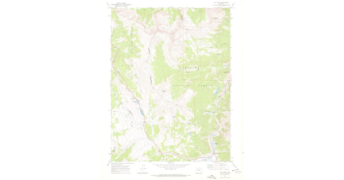 1970s Maps of the United States | Pastmaps