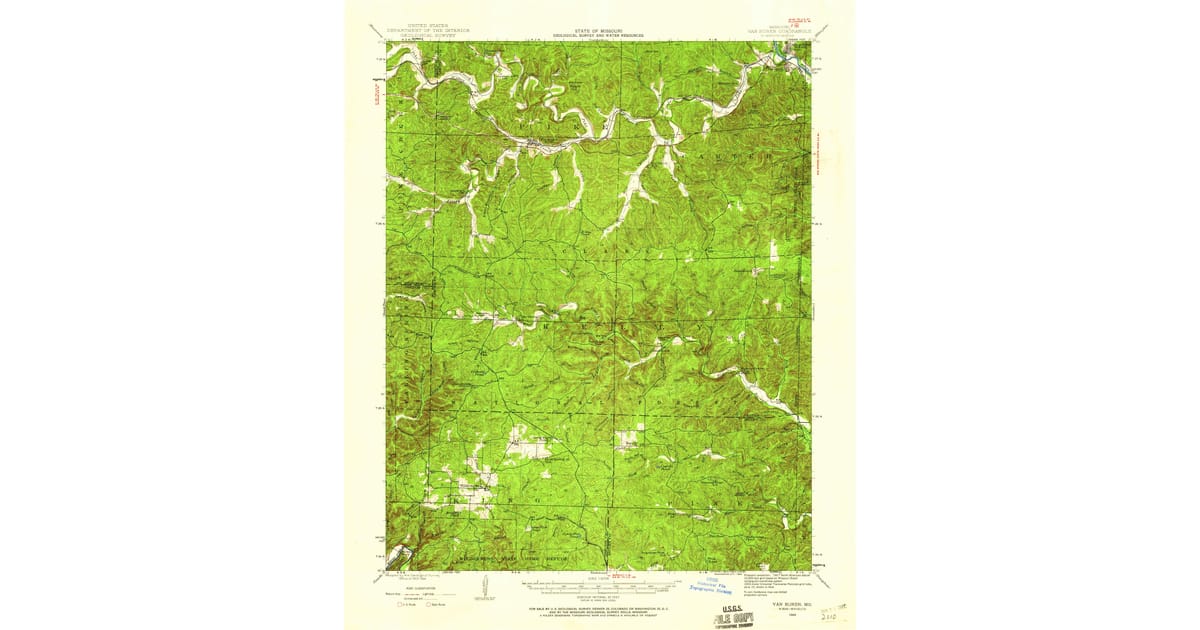 Old Maps of Chicopee, MO | Pastmaps