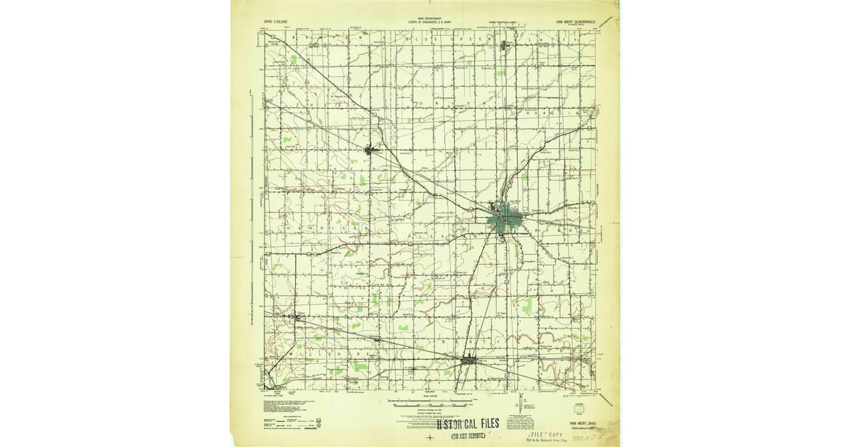 1940s Maps of Scott, OH | Pastmaps