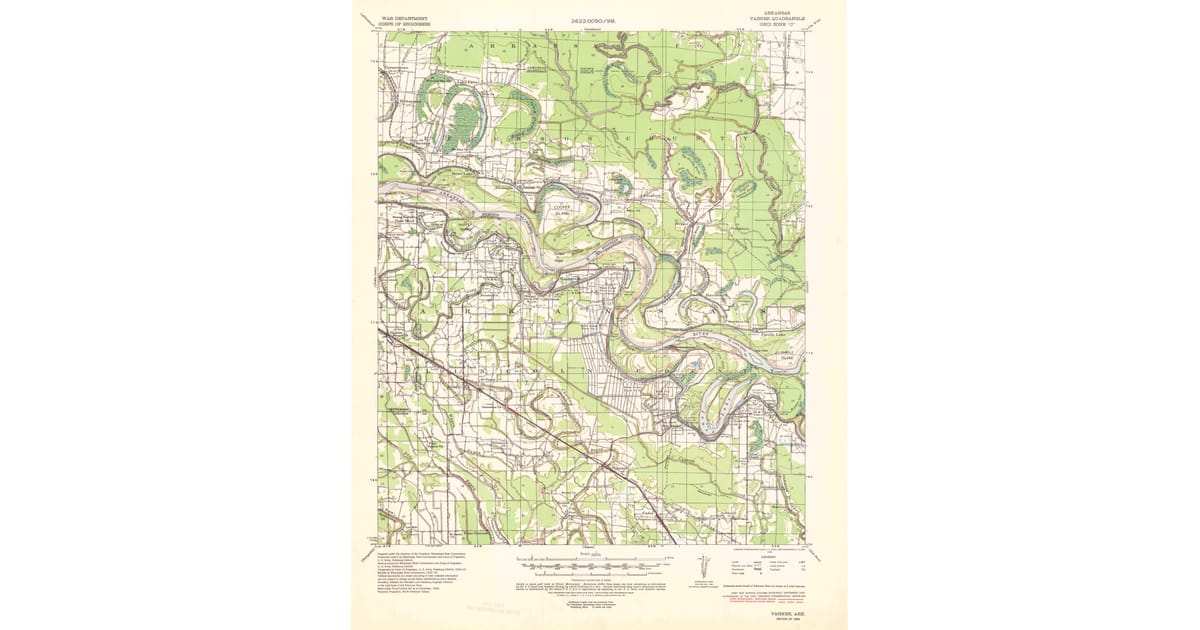 Old Maps of Arkansas County, AR | Pastmaps