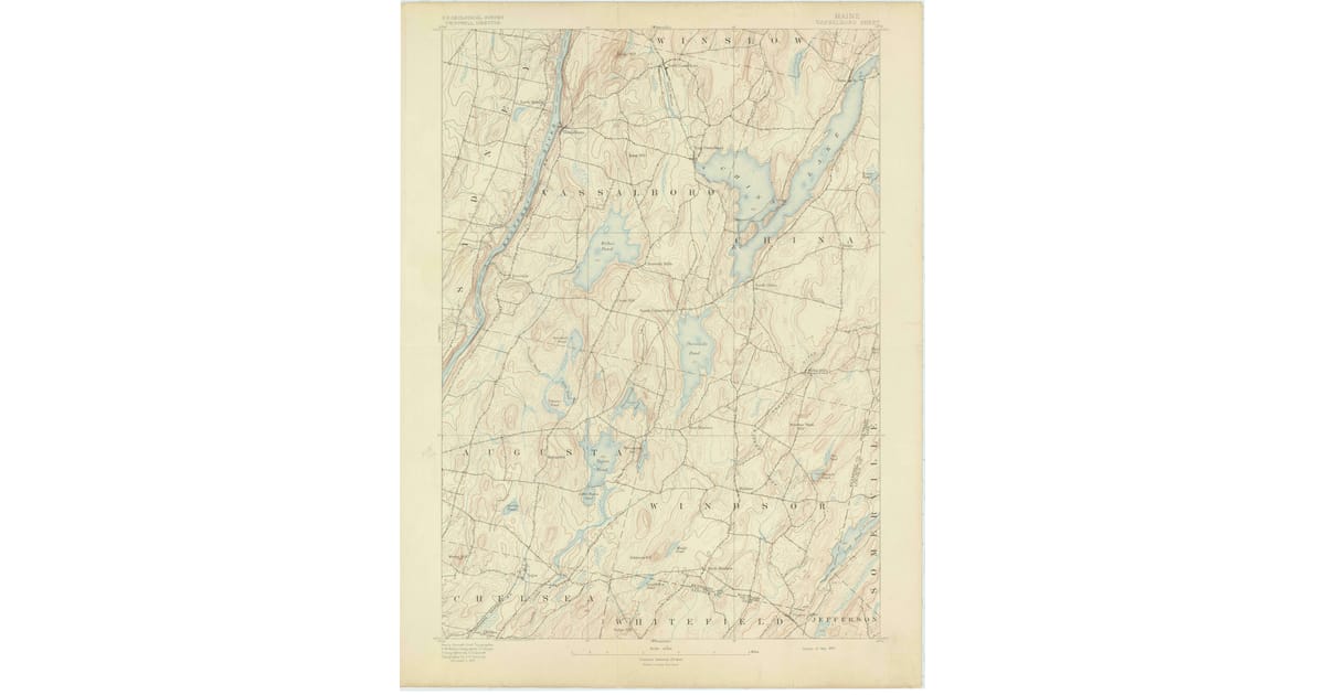 Old Maps of Palermo, ME for Genealogy | Pastmaps