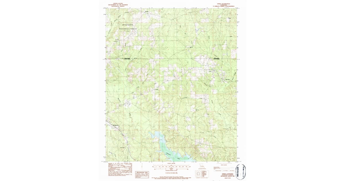 1983 Map of Verda, Grant Parish, LA — High-Res | Pastmaps