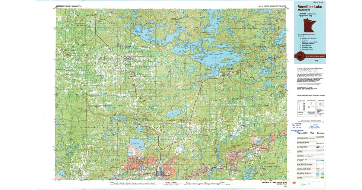 1990s Maps of Willow Valley Township, MN | Pastmaps