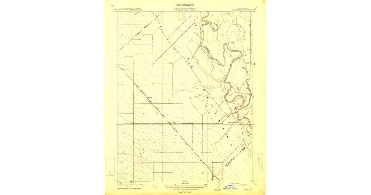 Old Maps of Vernalis, CA | Pastmaps