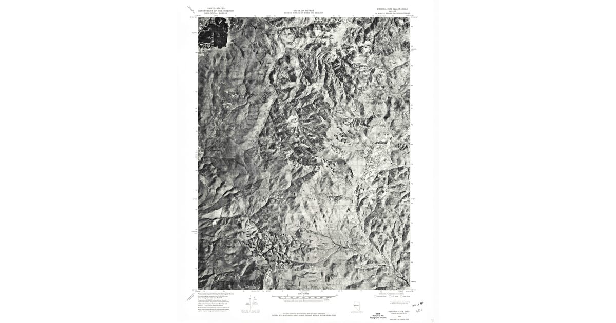 1970s Maps of Lyon County, NV | Pastmaps