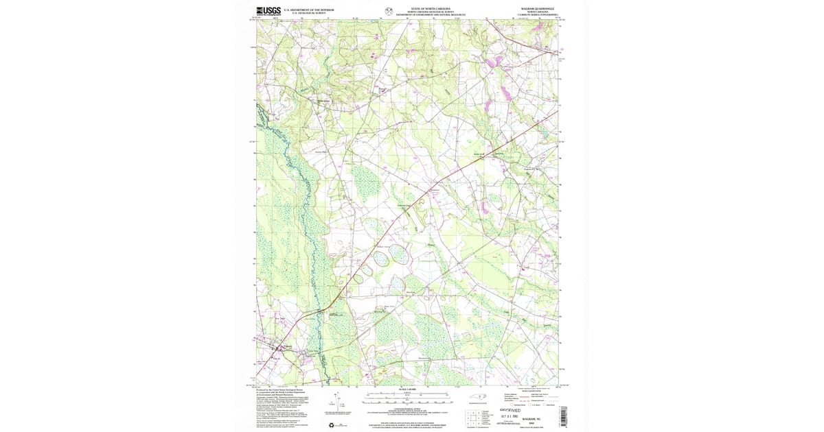 2000s (21st Century) Maps of Hoke County, NC | Pastmaps