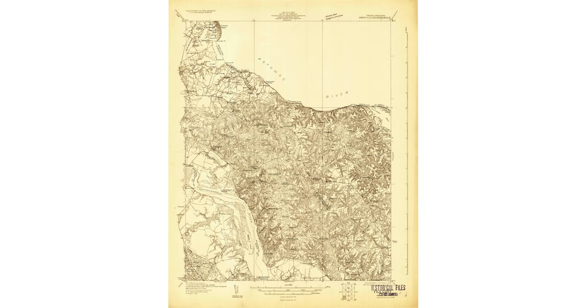 1930s Maps of Virginia | Pastmaps