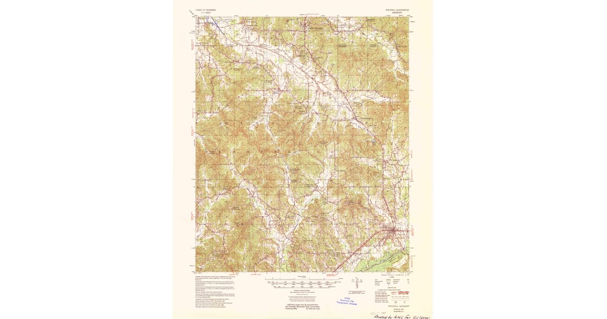 Old Maps of Webster County, MS for Genealogy | Pastmaps