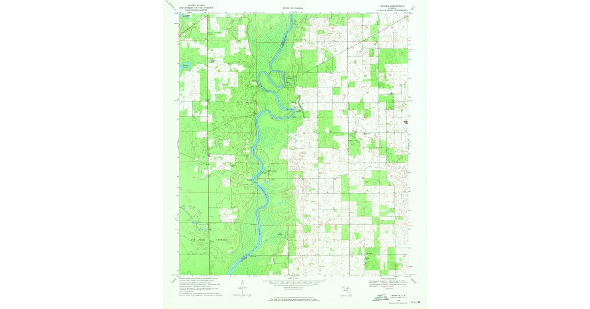 1960s Maps of Curtis, FL | Pastmaps