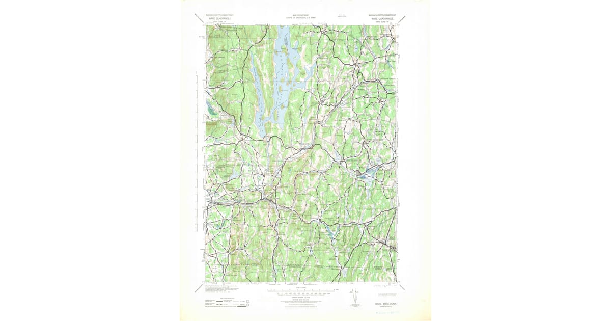 1940s Maps of Woodstock, CT | Pastmaps