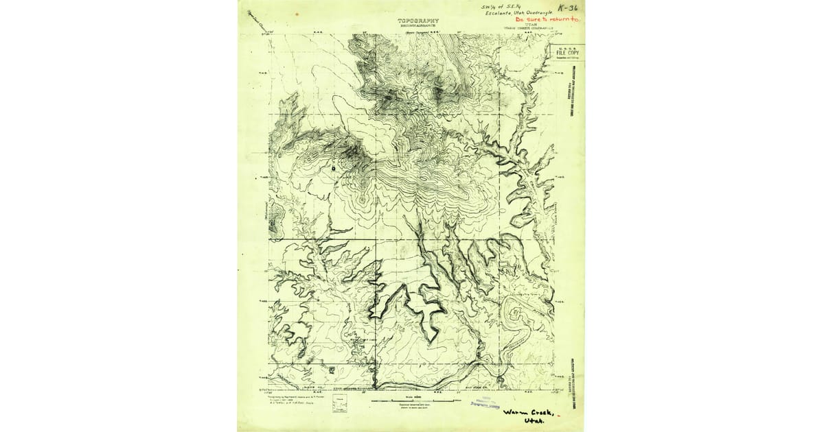 1920s Maps of Utah | Pastmaps
