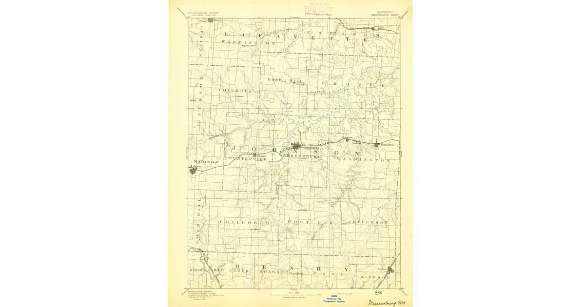 1890s Maps of Higginsville, MO | Pastmaps