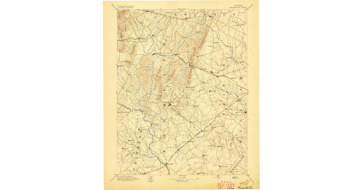 Old Maps of Ashton Glen, Prince William County for Genealogy | Pastmaps