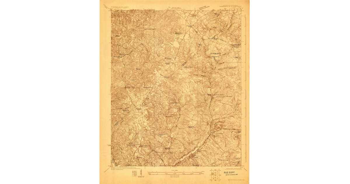 1920s Maps of Lynnhurst, North Augusta | Pastmaps
