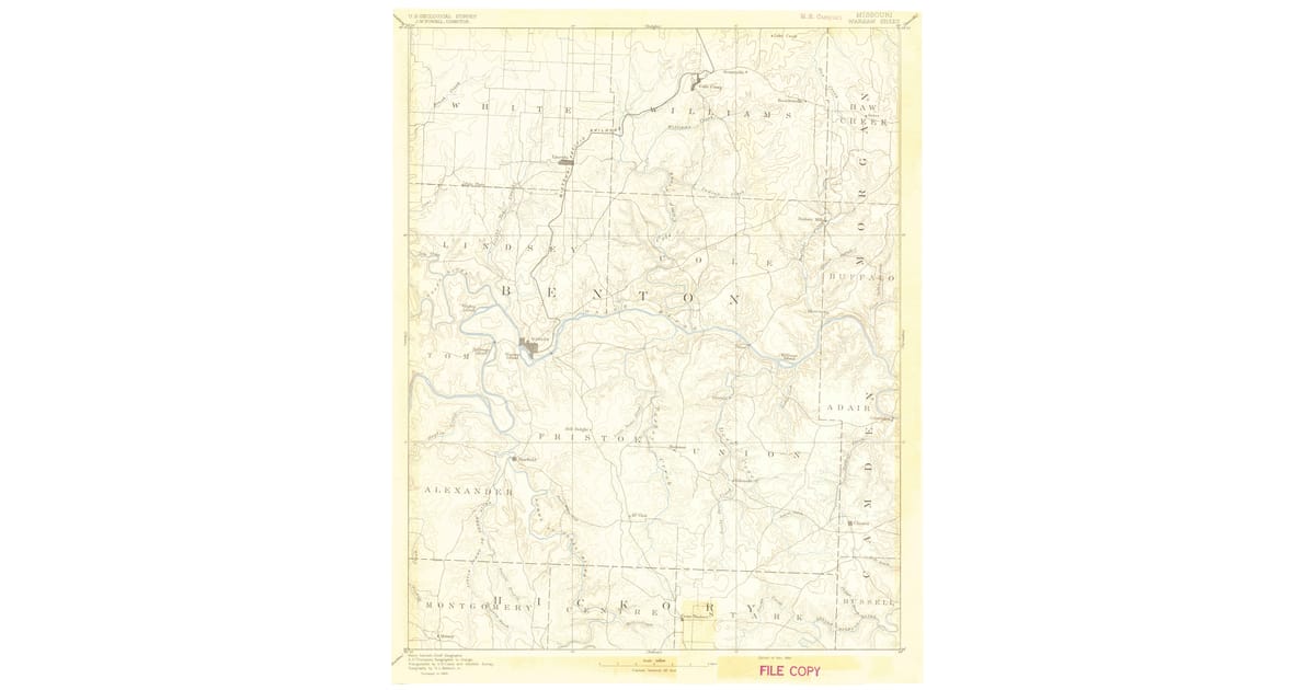 1890s Maps of Edwards, MO | Pastmaps