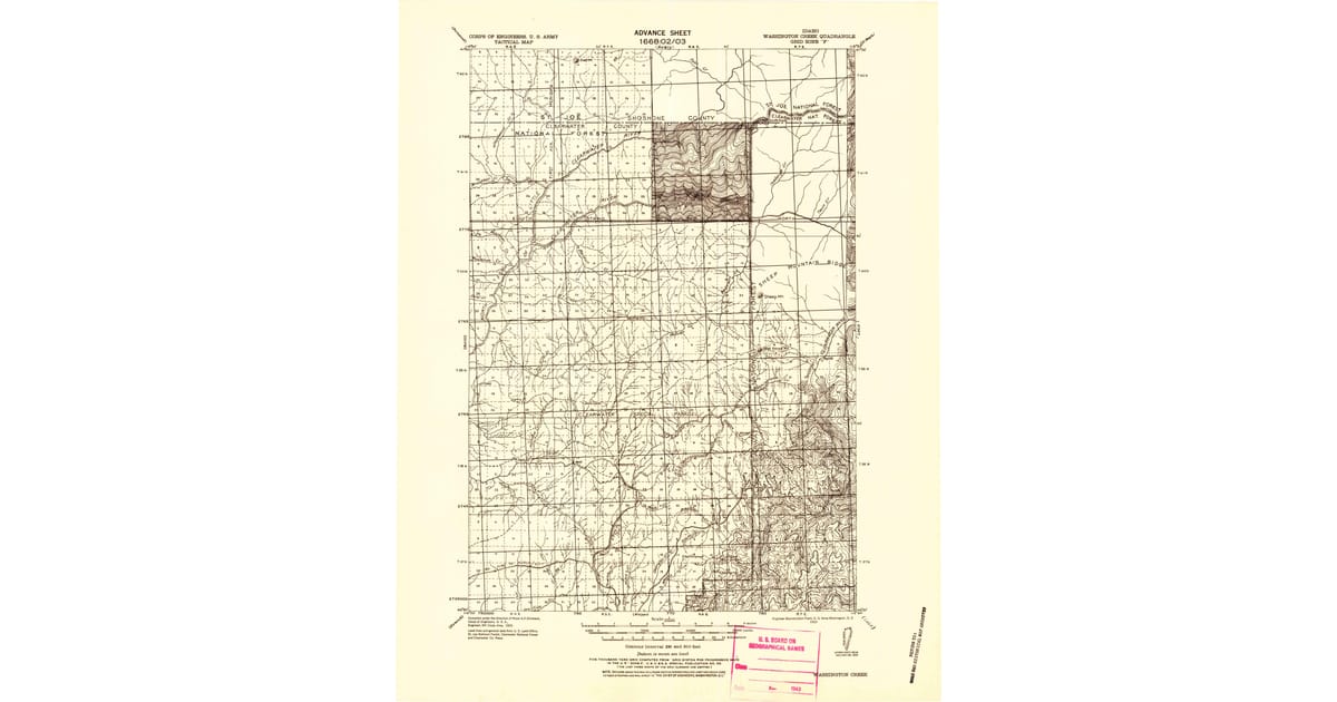 Old Maps of Pierce, ID for Academic Research | Pastmaps