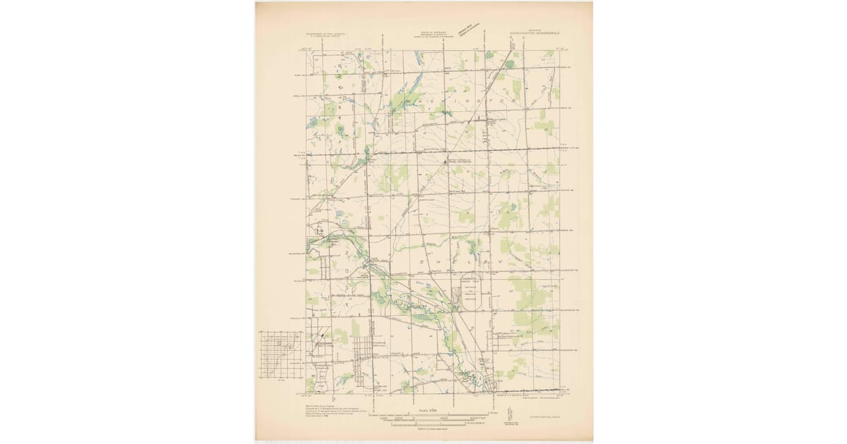 1930s Maps of Heather View Estates, Rochester Hills | Pastmaps