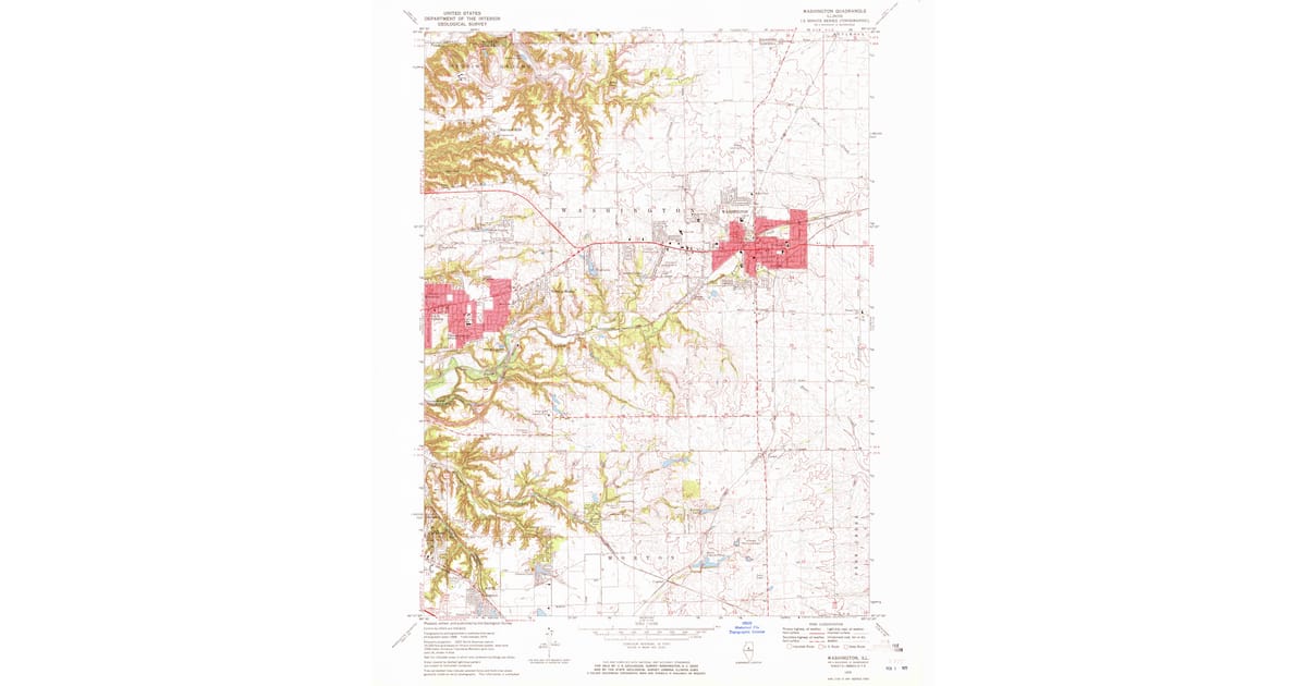 1970s Maps of Morton, IL | Pastmaps