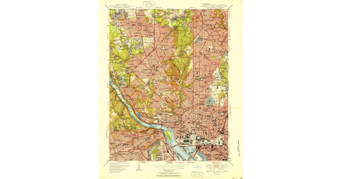1950s Maps of Crestwood, Washington | Pastmaps