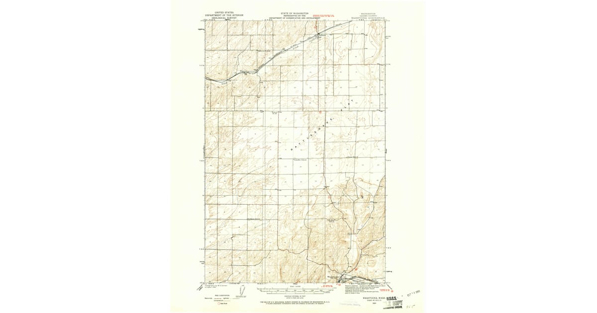 Old Maps of Fletcher, WA | Pastmaps