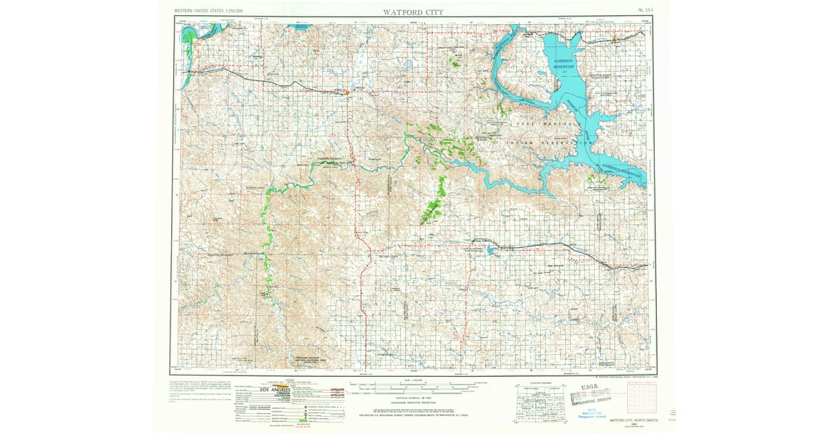 1900s (20th Century) Maps of Dunn Center, ND | Pastmaps