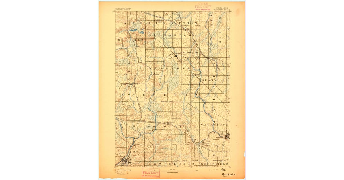 1800s (19th Century) Maps of Meeker, Germantown | Pastmaps