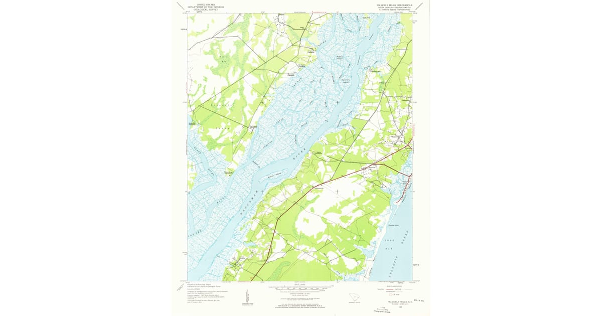 Old Maps of Jackson, SC for Genealogy | Pastmaps