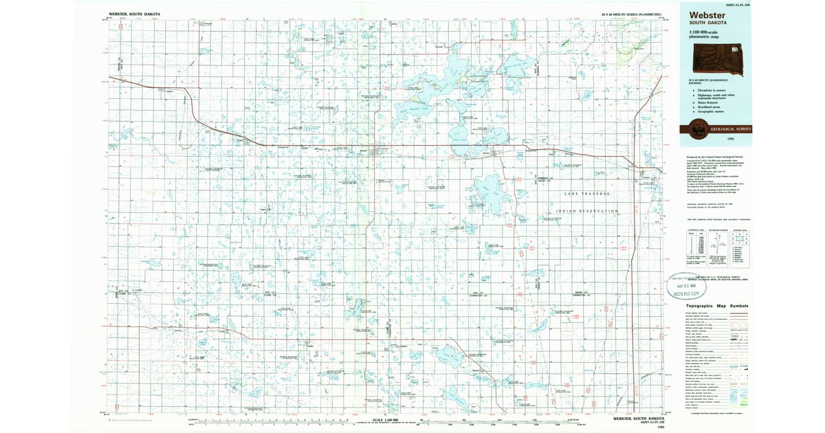 1980s Maps of Summit, Big Course District | Pastmaps