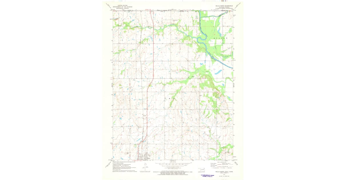 1970s Maps of Ottawa County, OK | Pastmaps