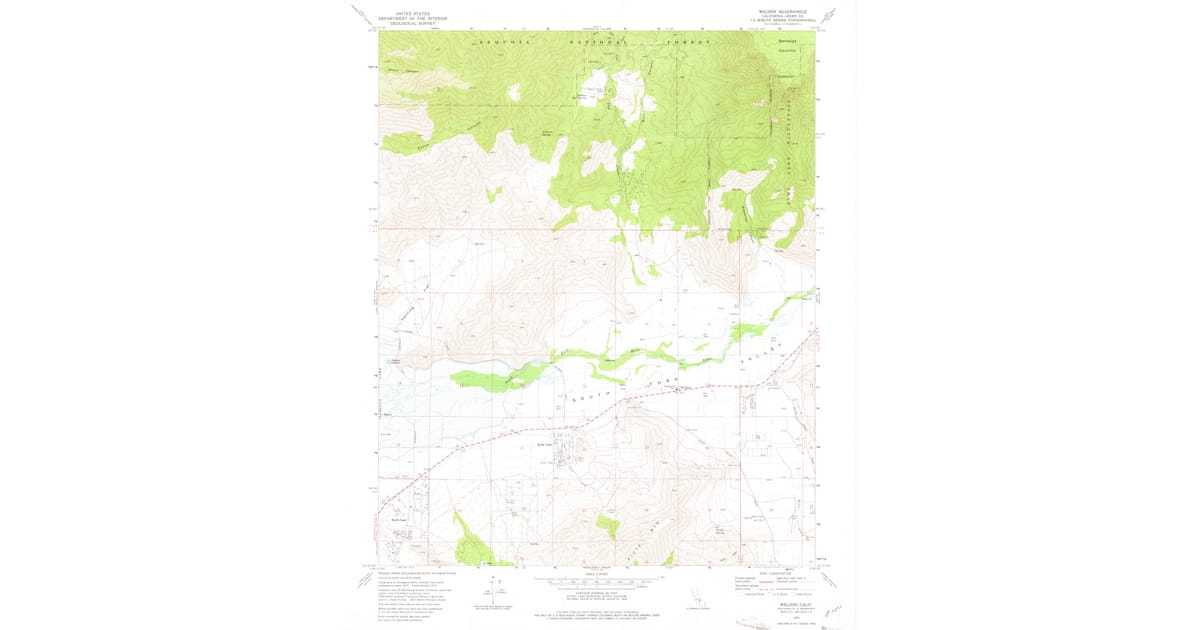 1970s Maps of Bella Vista, CA | Pastmaps