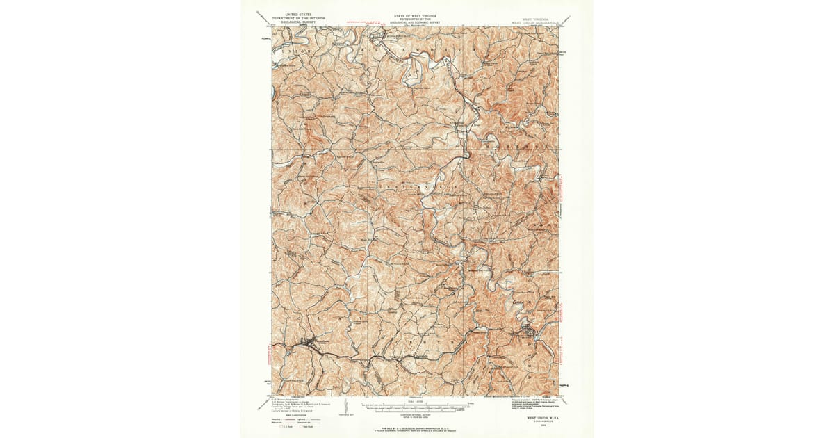 1920s Maps of Locke, WV | Pastmaps