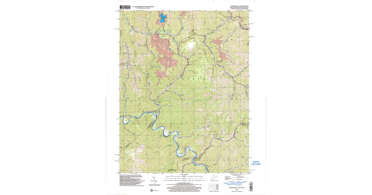 2000-2009 Maps of Gilbert, WV | Pastmaps
