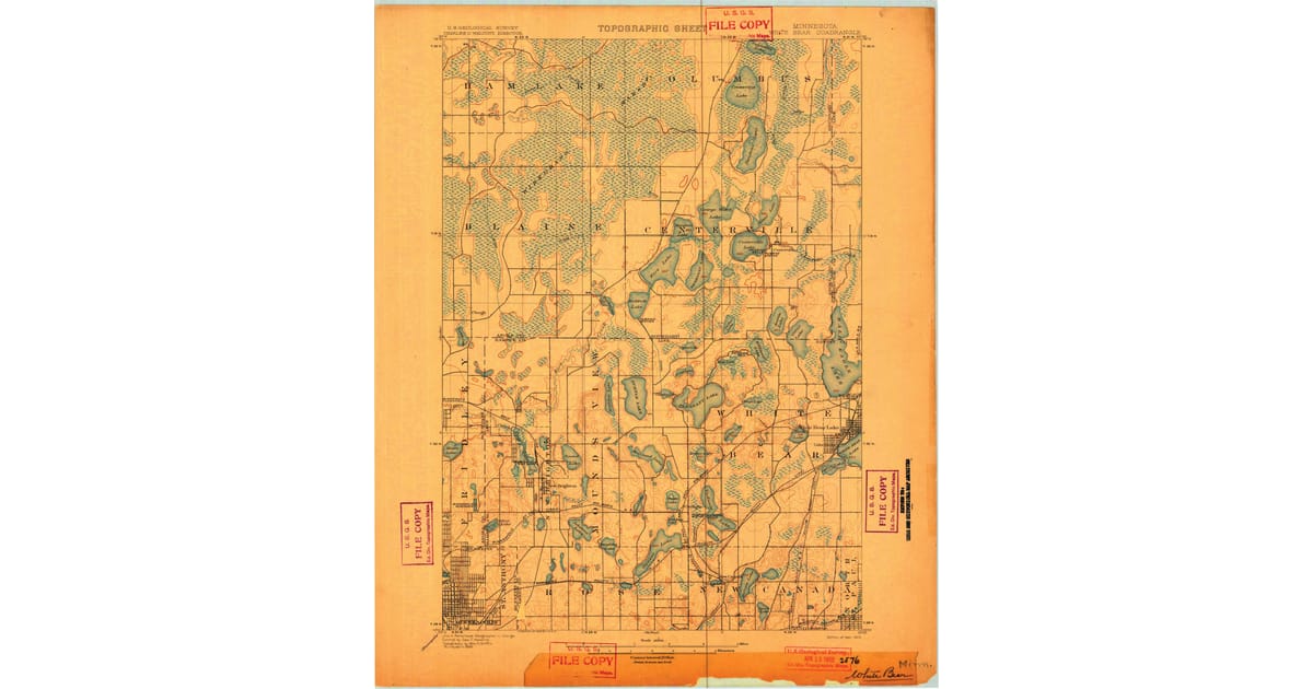 Old Maps of St. Anthony, MN for Genealogy | Pastmaps