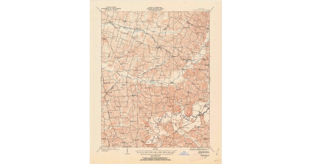 Old Maps of Magan, KY for Metal Detecting | Pastmaps