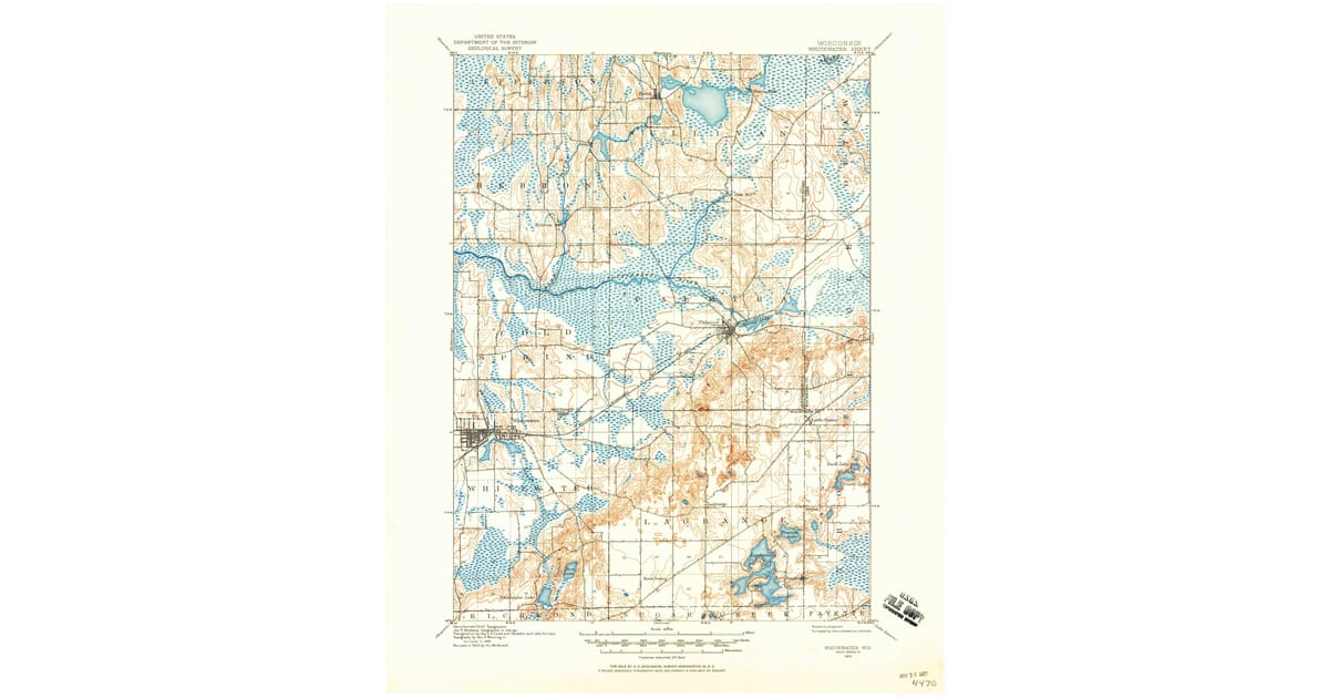 1900s (20th Century) Maps of Cold Spring, WI | Pastmaps