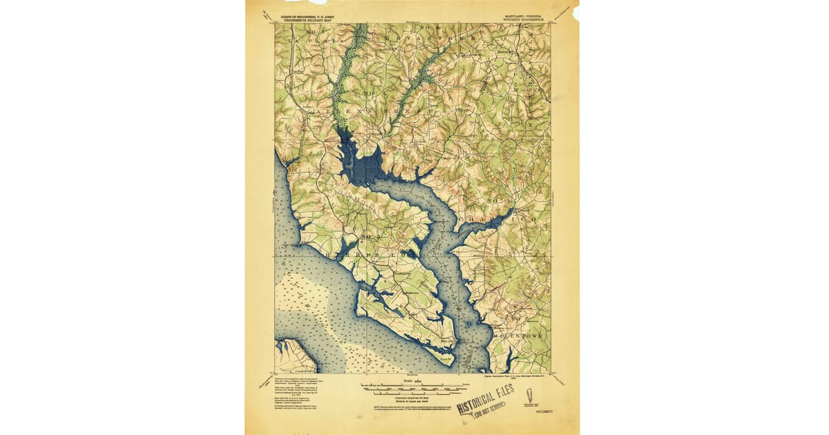 1920s Maps of Old Sycamore Estates, MD | Pastmaps