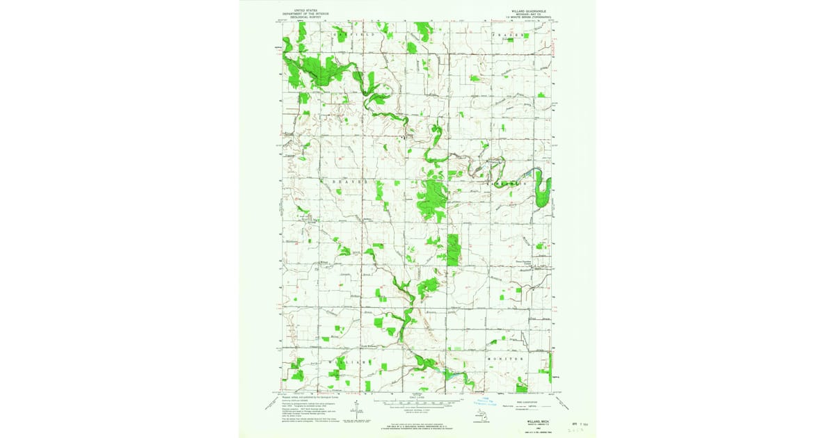 1960s Maps of Bay County, MI | Pastmaps
