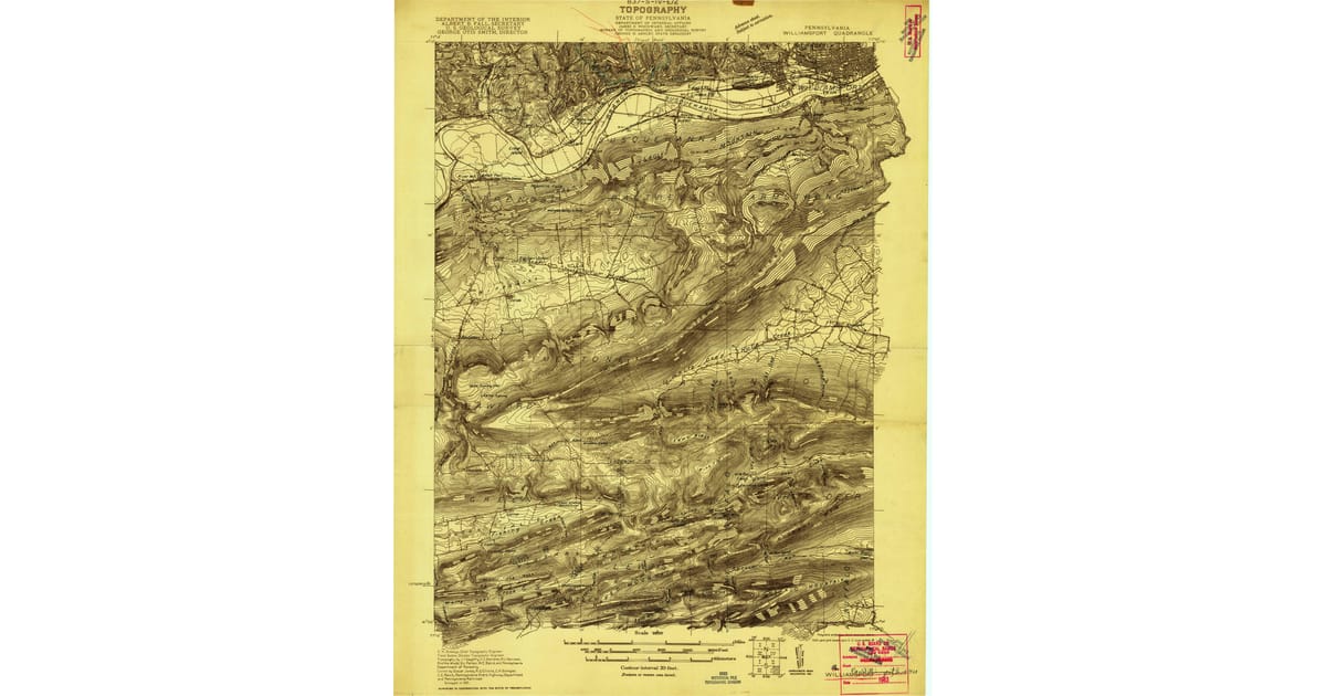 Old Maps of Piatt Township, PA for Genealogy | Pastmaps