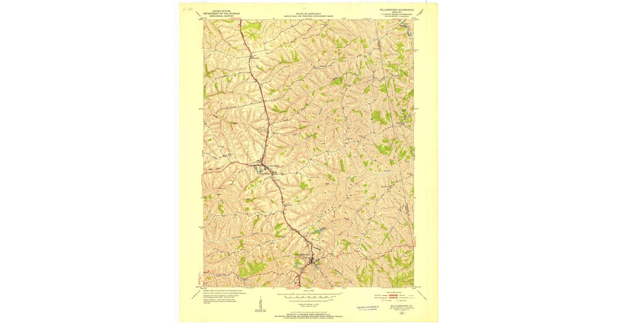 1950s Maps of Knoxville, KY | Pastmaps
