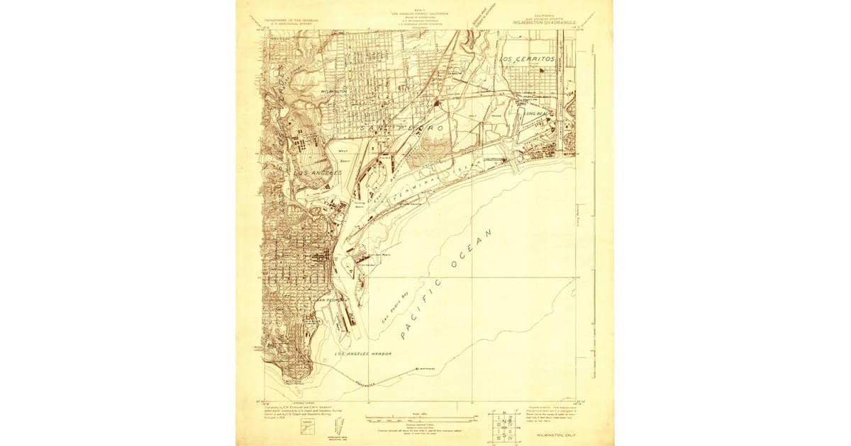 1920s Maps of La Rambla, Los Angeles County | Pastmaps