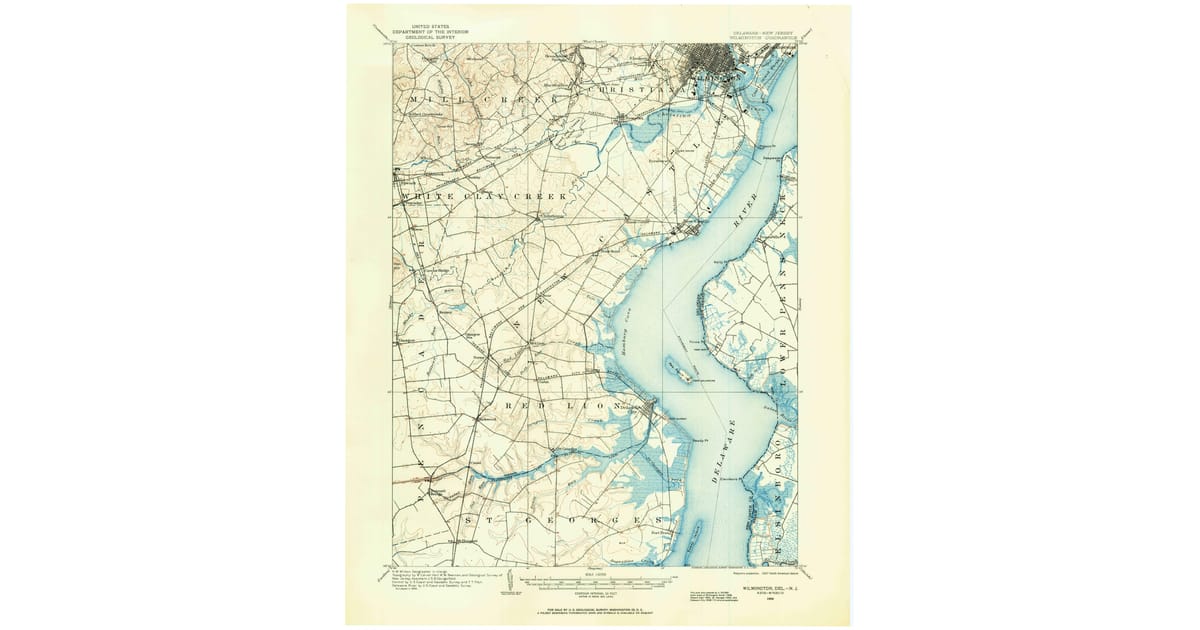 1900s (20th Century) Maps of Bayview Manor, DE | Pastmaps