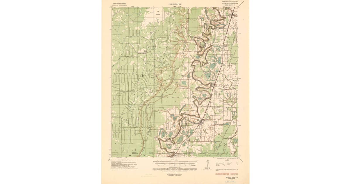 1930s Maps of Kimball, AR | Pastmaps
