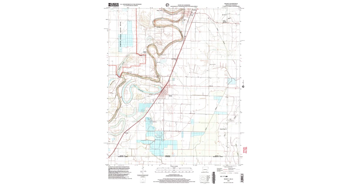 2000s (21st Century) Maps of Louisiana | Pastmaps