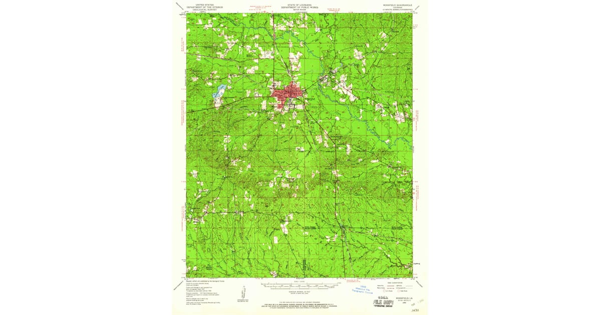 Old Maps of Moore, LA | Pastmaps