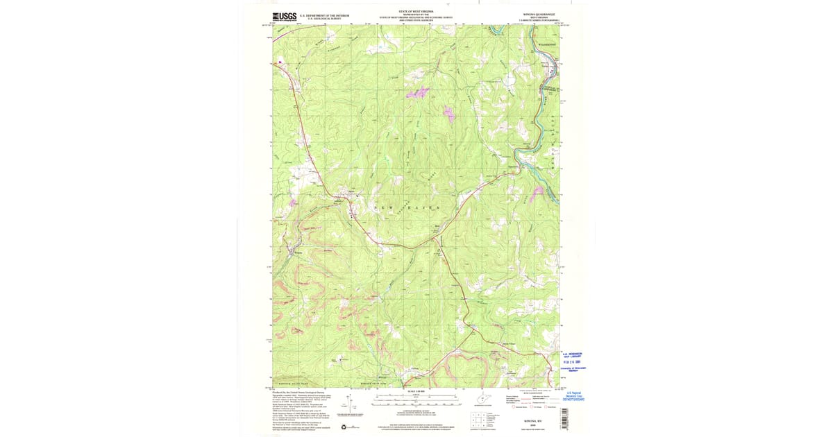 2000-2009 Maps of Greenbrier County, WV | Pastmaps